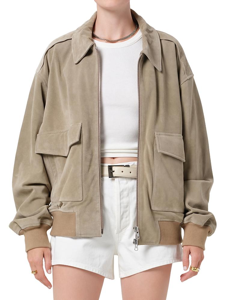 CITIZENS OF HUMANITY Vivienne Suede Jacket